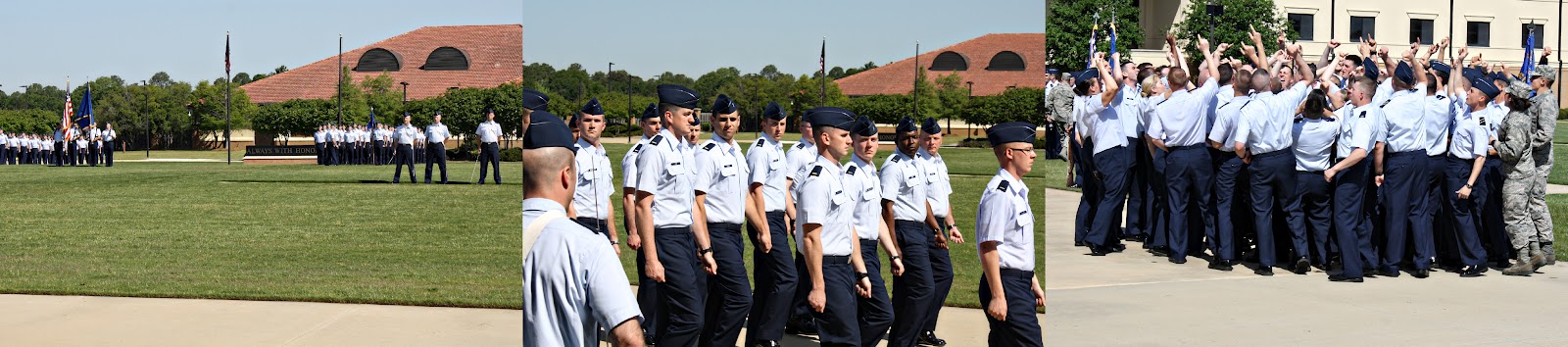 My life as a Military Wife: Officer Training School Graduation