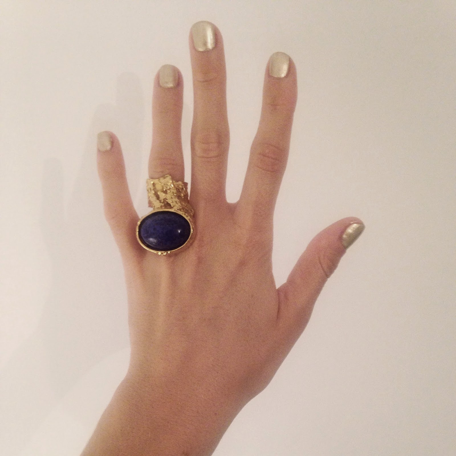 Rachel All In Black: Favourite // *Gold Dipped* YSL Arty Ring