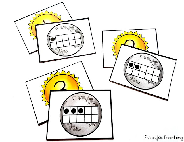 Sun and Moon Match - Recipe for Teaching