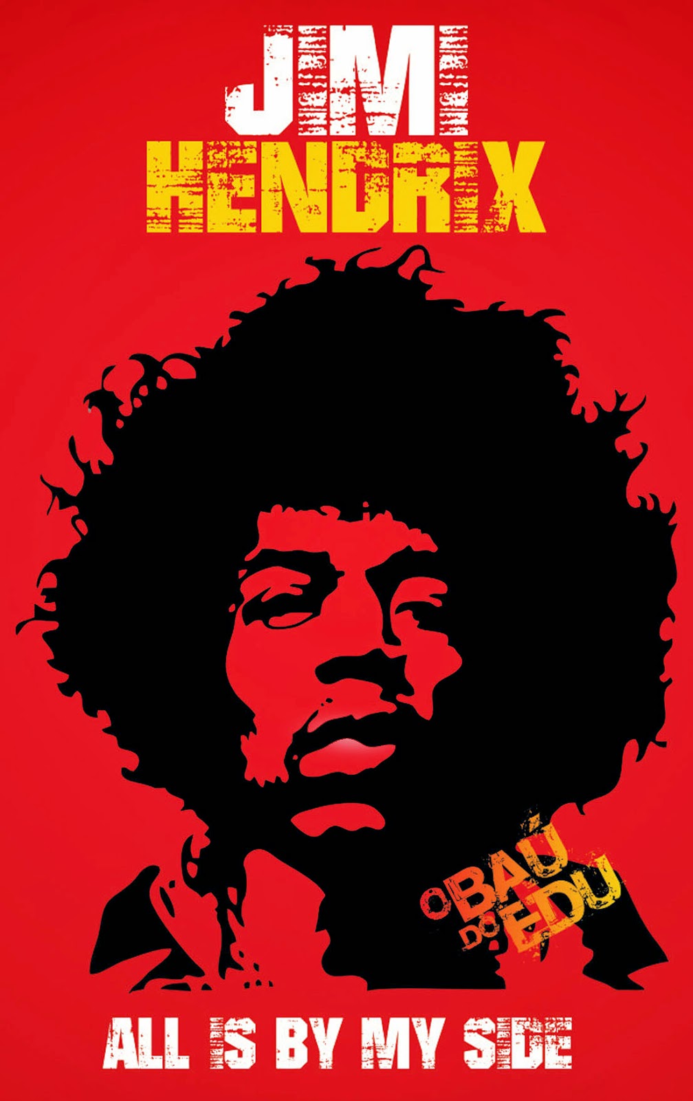 O Baú do Edu: JIMI HENDRIX: ALL IS BY MY SIDE - O FILME