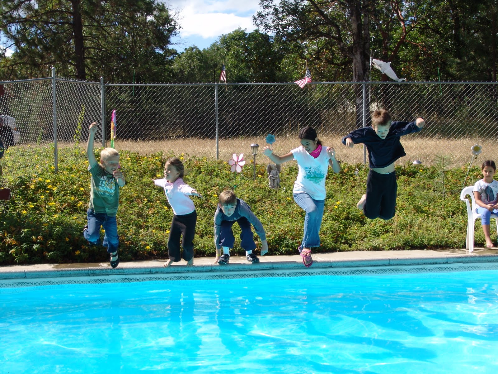 Down From the Door. . .: Swimming Lesson Joy