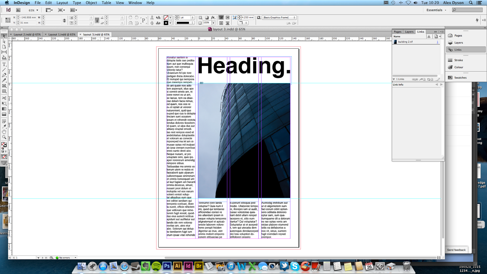 OUGD404 - Design Principles - Visual Literacy - Grids and Layout | Alex ...