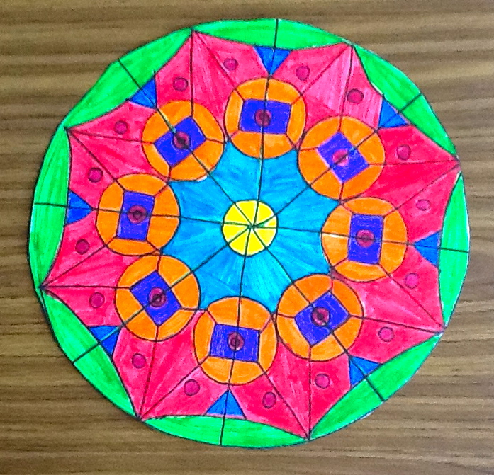 Mrs. Paul's Art Room: Mandala Radial Design