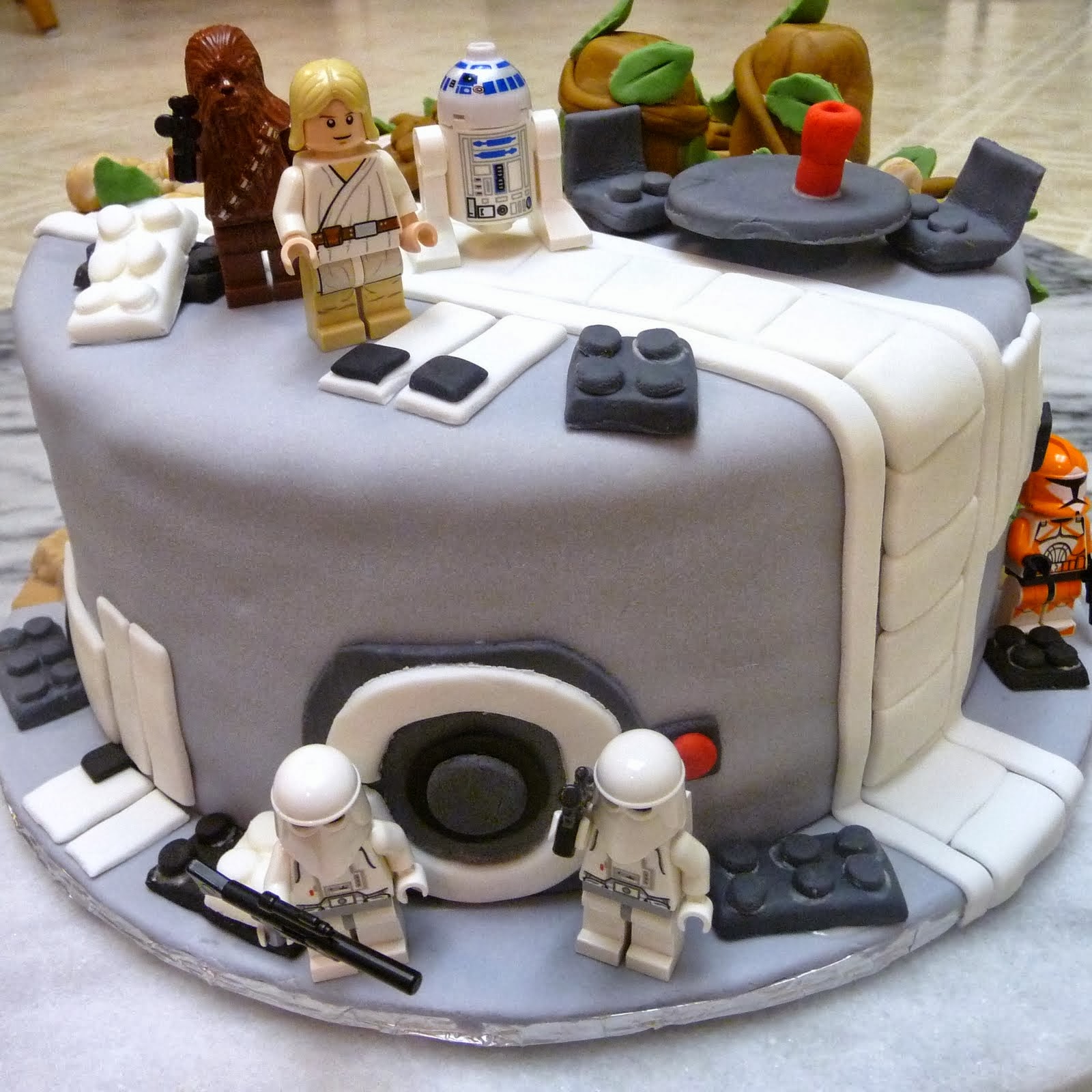 Star wars ideas para fanáticos.: 35 Pasteles de Star Wars.