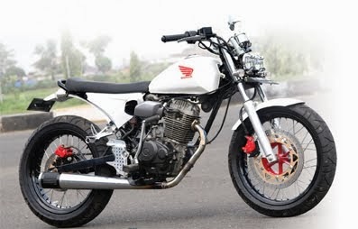 Gambar-gambar modifikasi motor cb Paling Klasik Unik dan Keren Terbaru 2014
