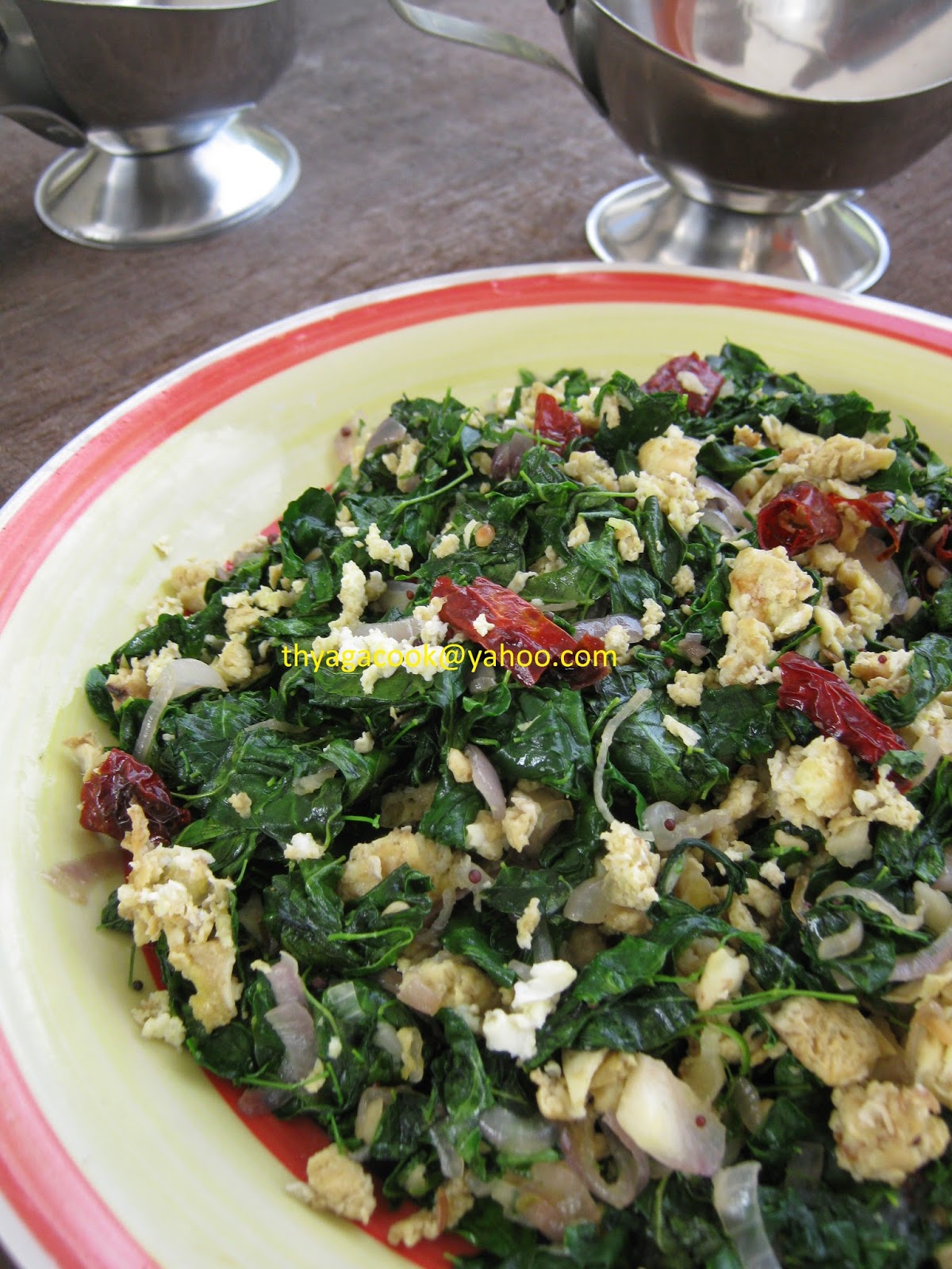 DAUN MUNGGAI GORENG TELUR - Resep Makanan Sehat