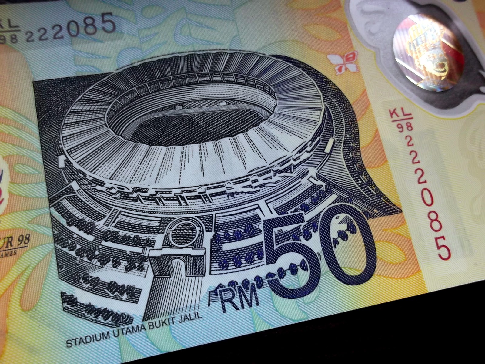 Malaysia's Banknotes and Coins: Wang Polimer RM50 Sempena Sukan ...