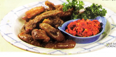 Dapur Mama: Usus Sapi Goreng