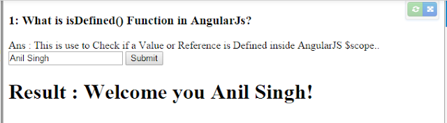 What Is Angularjs Isdefined Function