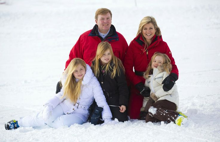 The Dutch Royal Family in Lech