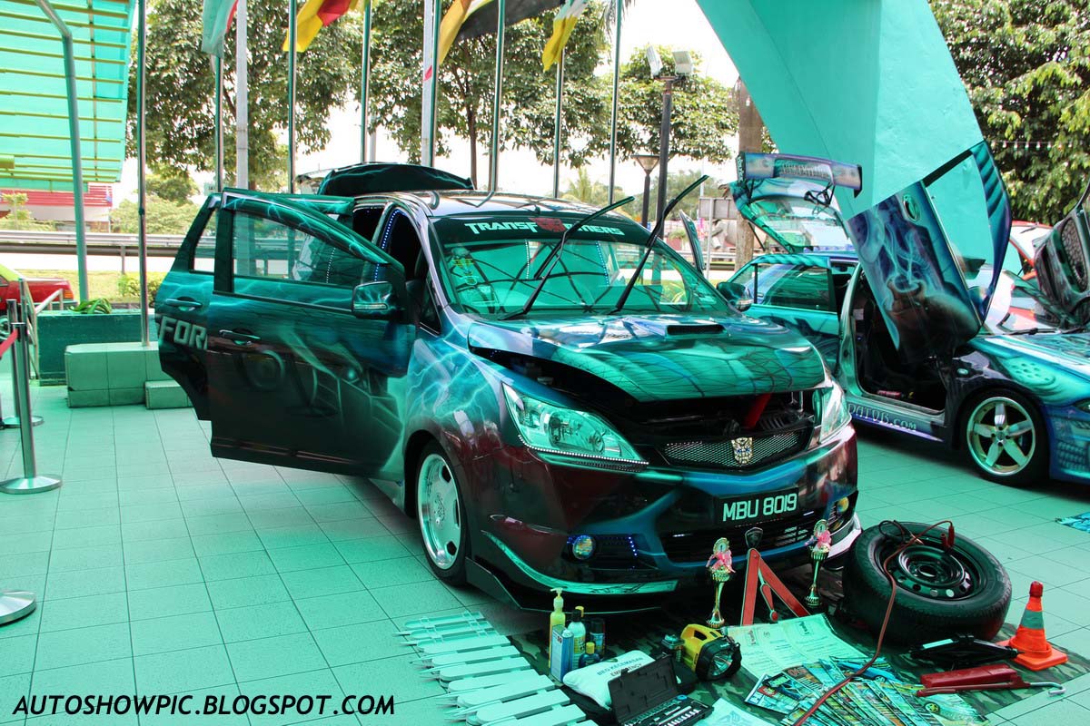 Sisi Kizz Kazz: Proton Exora Airbrush!