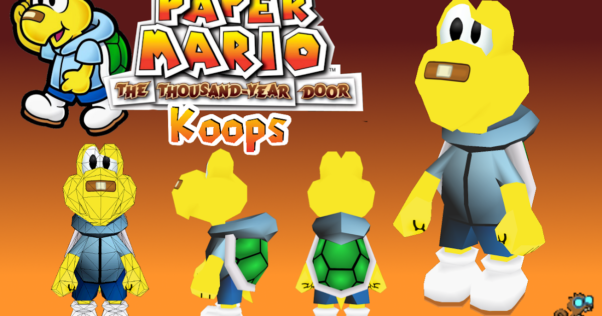 Sabidiet's Papercrafts: PM: TTD Koops + Koopa Recolors