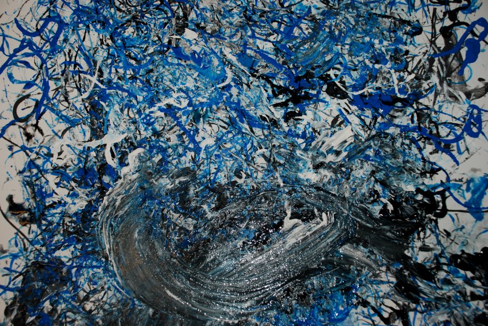 Interaction Imagination: Spaghetti painting