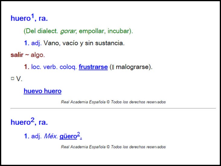 El Bable: El Güero: Uso y abuso de la palabra