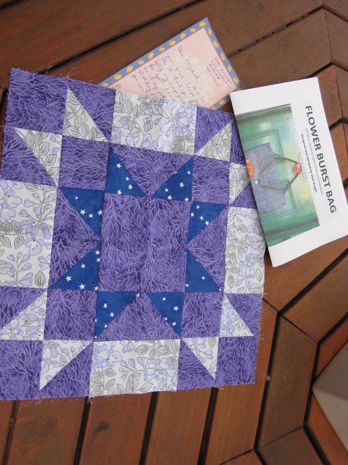 Quilting block swaps Australia: Birthday swaps