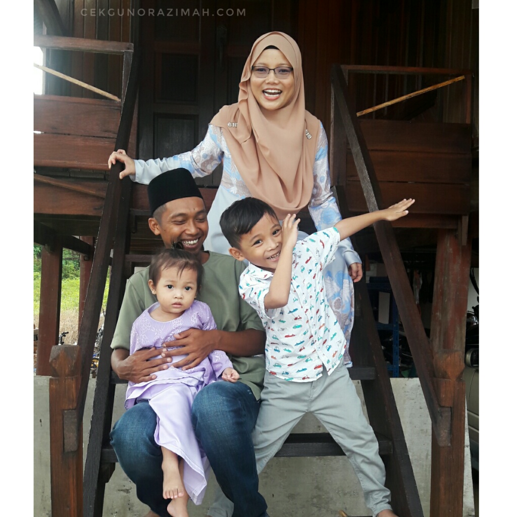 OOTD raya 2018 2 Syawal ~ Cikgu Norazimah