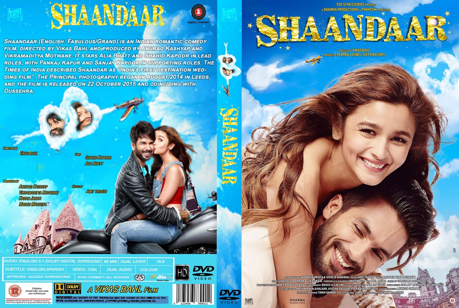 SHAANDAAR 2015 SUBTITULADA ESPAÑOL | CinemaHindi
