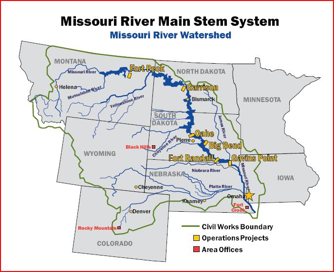 The Cave's Archive of Missouri River Flooding 2011 Daily Updates