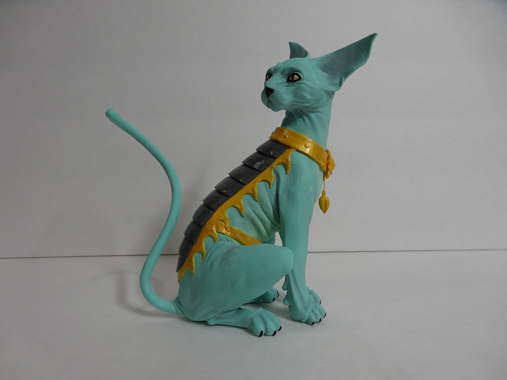 JIMSMASH ! ! !: LYING CAT STATUE