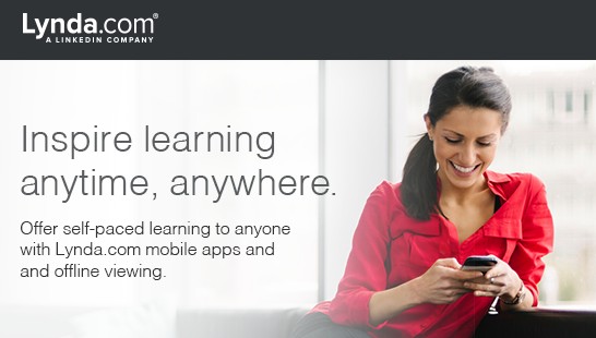 Helge Scherlund's eLearning News: Learn Anytime, Anywhere with Lynda.com