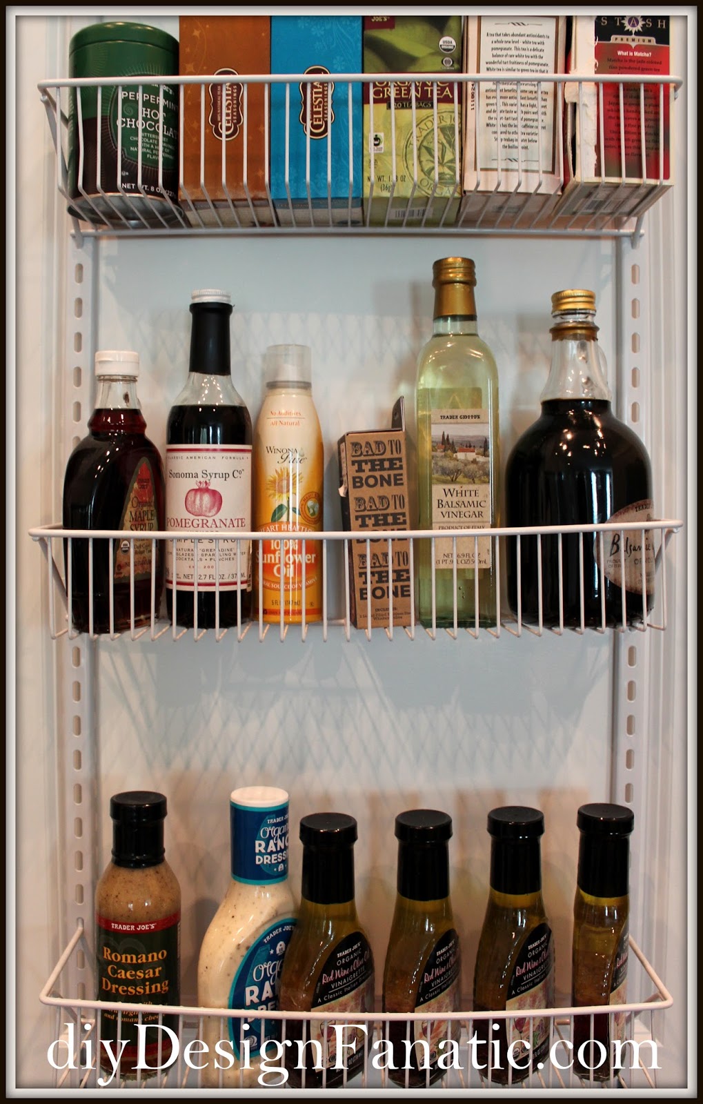 Then, every inch of the angles were used. Command Hooks were used to ...