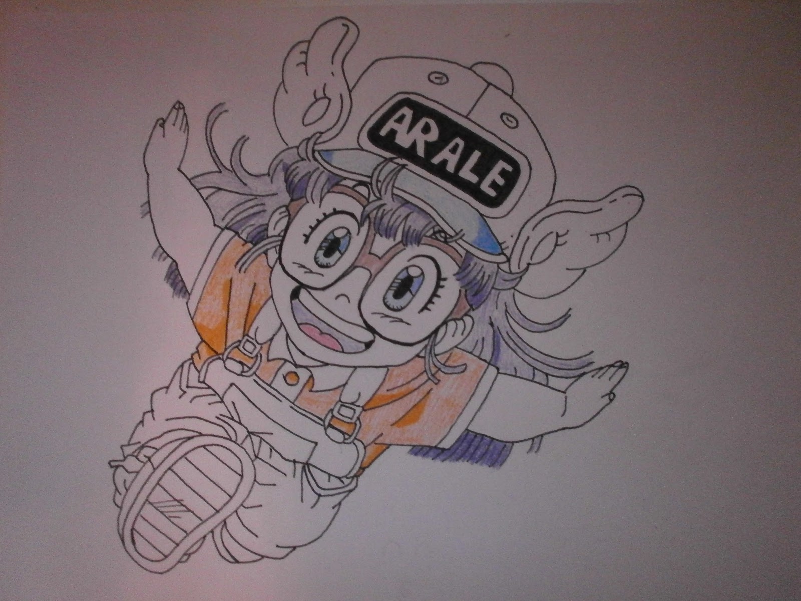 Videoart: Cómo dibujar a Arale, del anime Dr.Slump, paso a paso