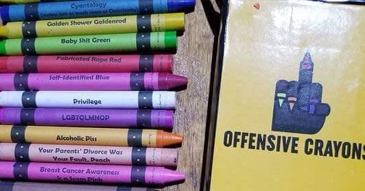 Skip's House of Chaos: Offensive Crayons