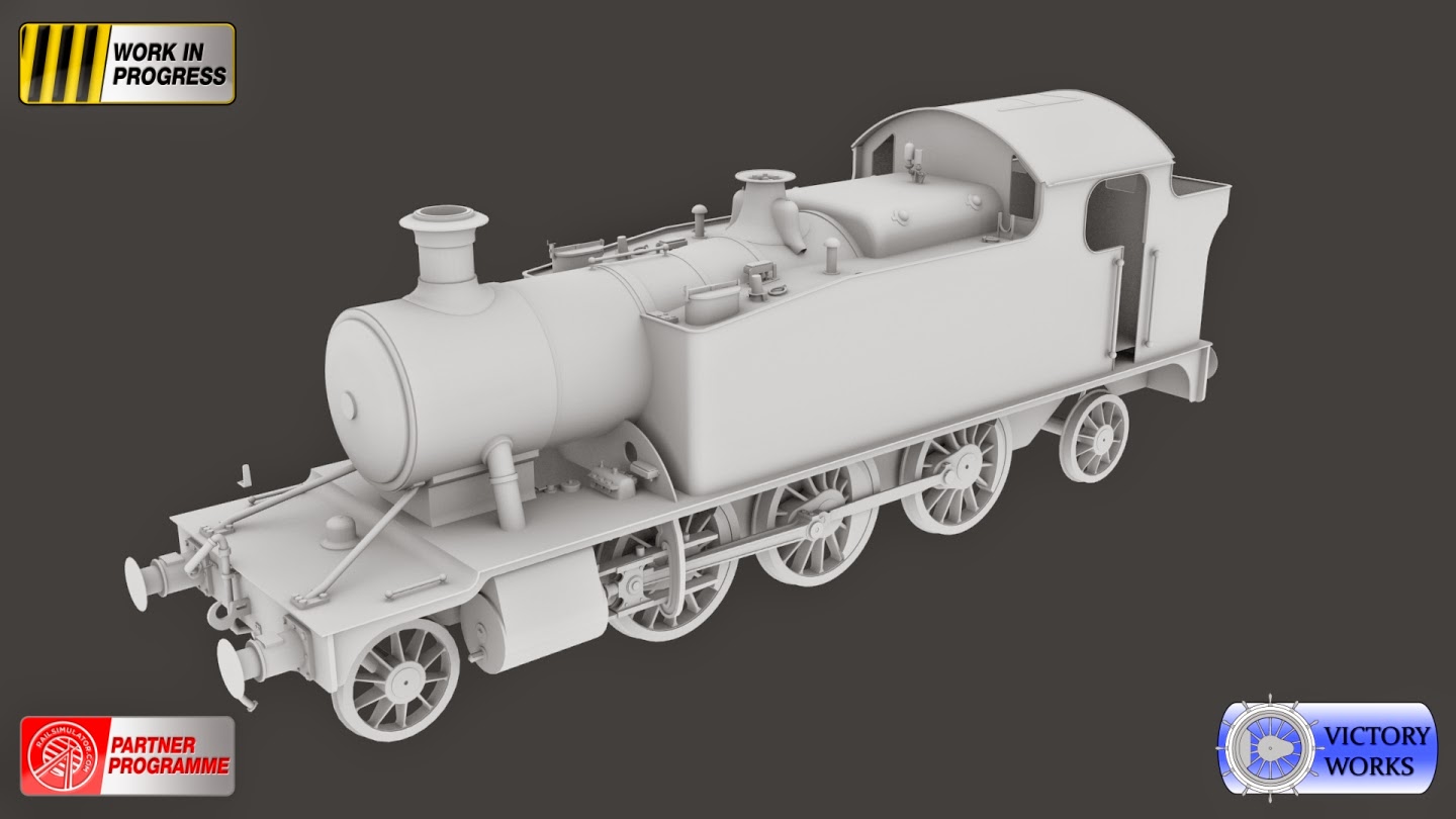Victory Works: GWR Small Prairies: 4575 Model update