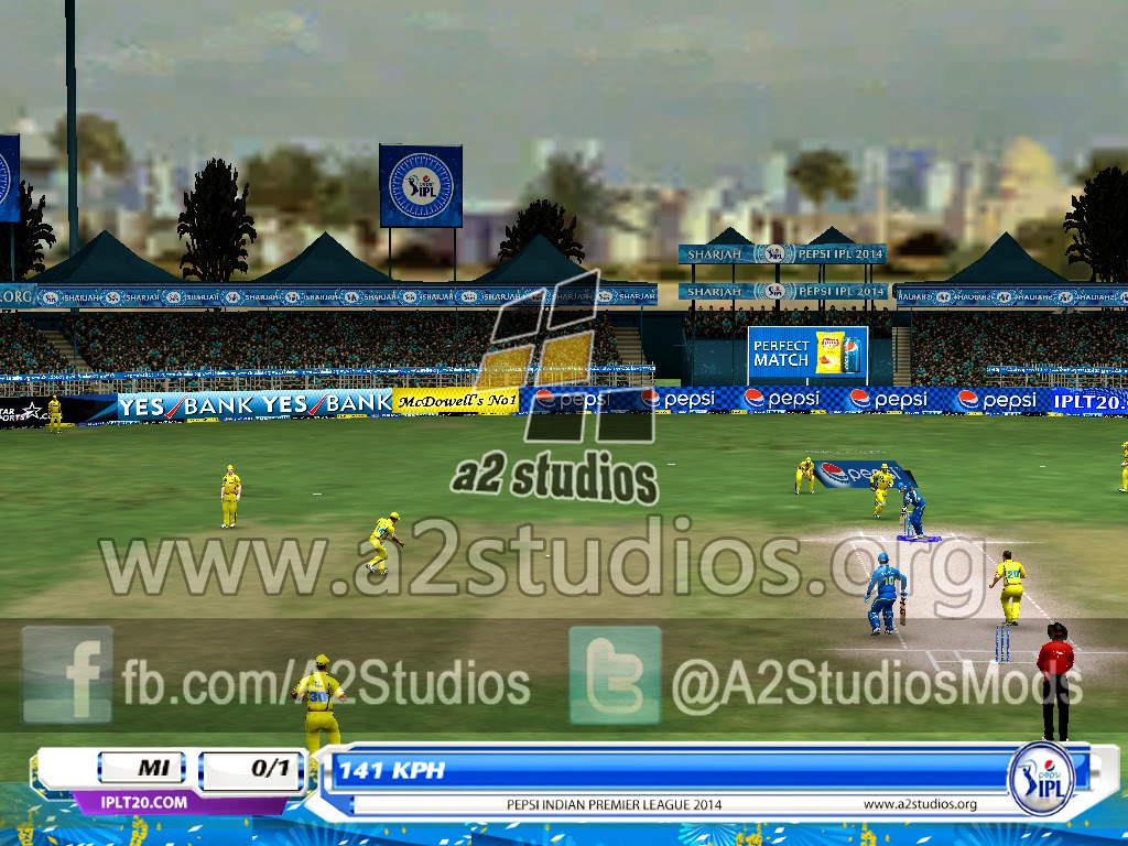 A2 Studios Pepsi IPL 7 Patch 2014 for EA Cricket 07 Free Download ~ EA ...