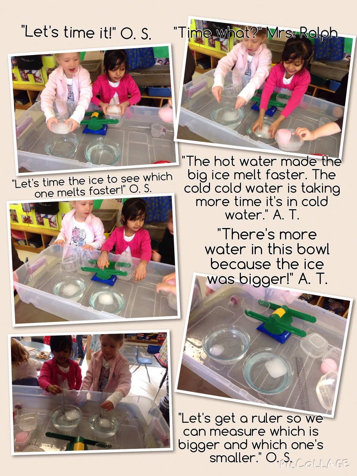Wonders in Kindergarten: Ice melting competition and further learning ...