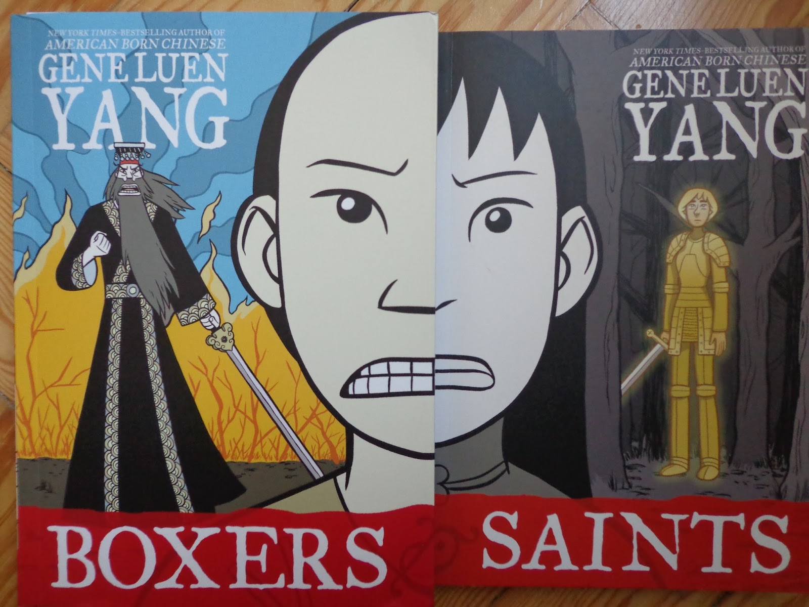 Ler BD: Boxers & Saints. Gene Luen Yang (First Second)