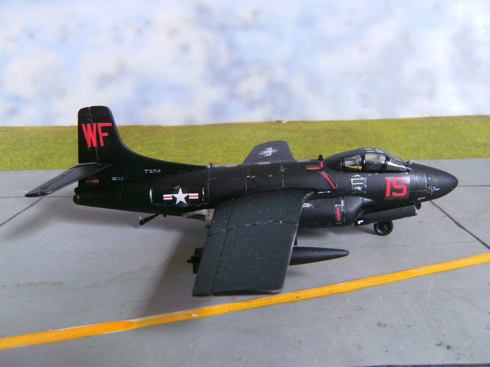 Happyscale-Modellbau: Douglas F3D Skyknight - Matchbox 1/72