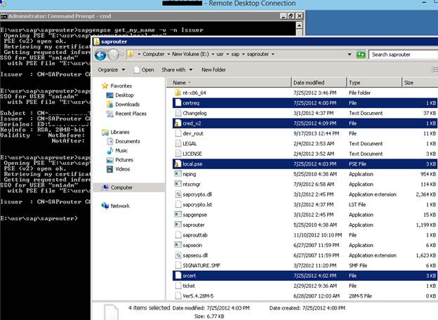 SAP Router configuration and renew of the SAP router Certificate ~ HOW ...