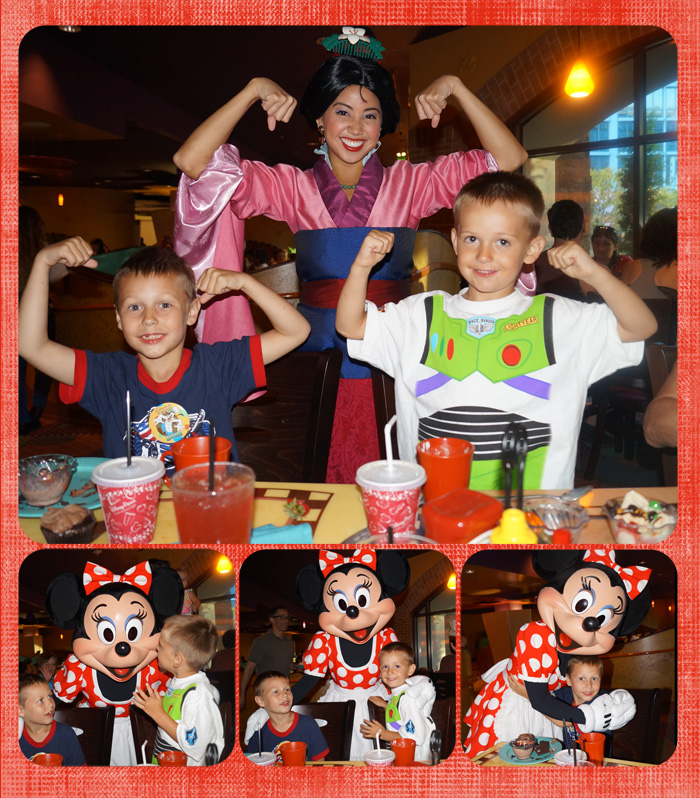 Our Family: Goofy's Kitchen at the Disneyland Hotel