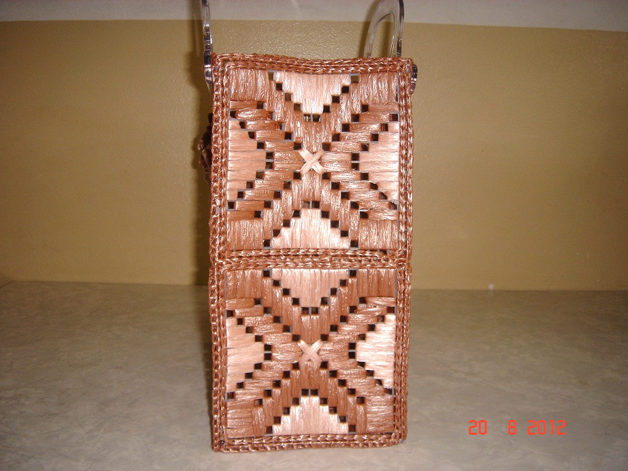 bolsas feita com ráfia