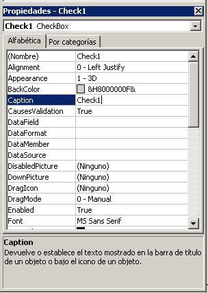 Tecnología e Informática: CheckBox
