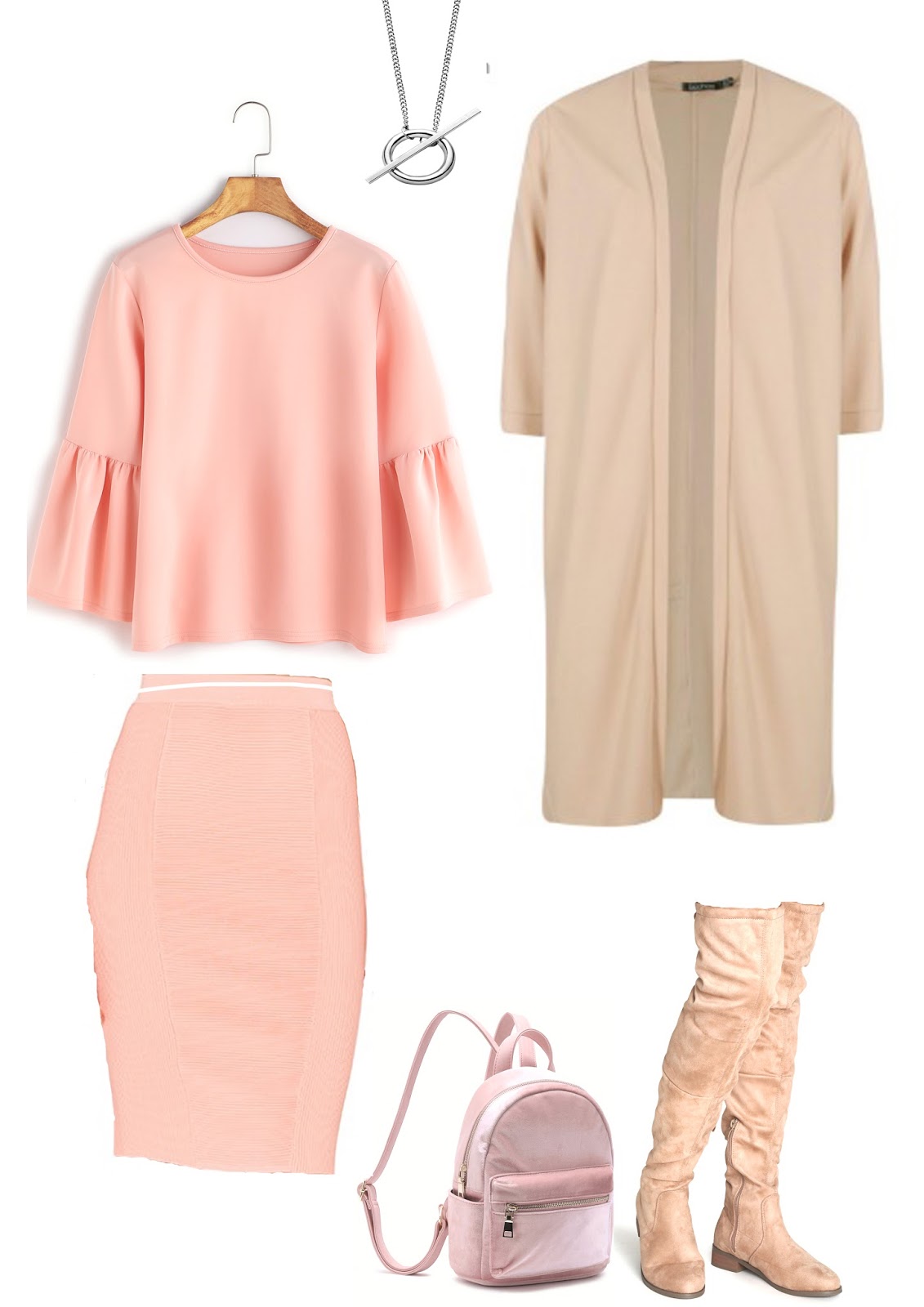Inspirations for magical winter pastel outfit - Trendy fashion & lifestyle