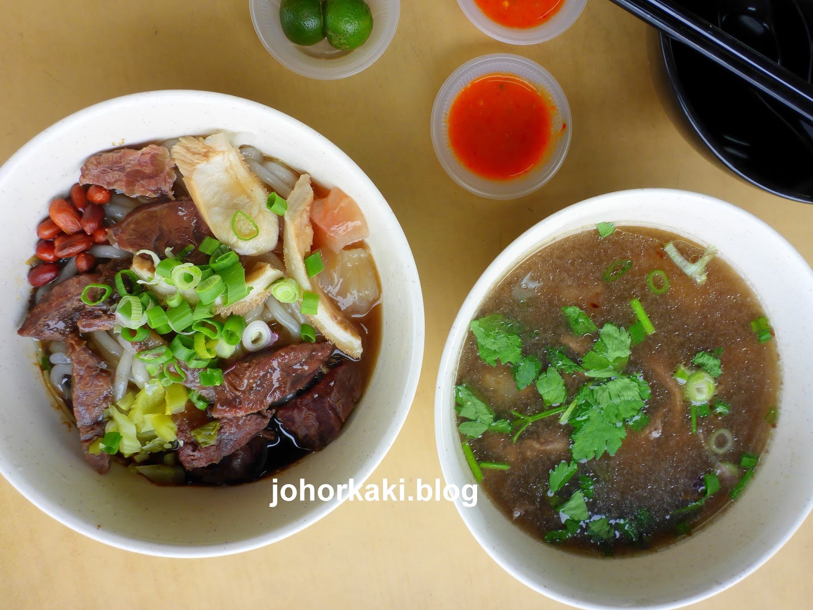 MOVED Din Kee Beef Noodles in Pelangi Johor Bahru 鼎记牛腩粉 (Now in Bukit ...
