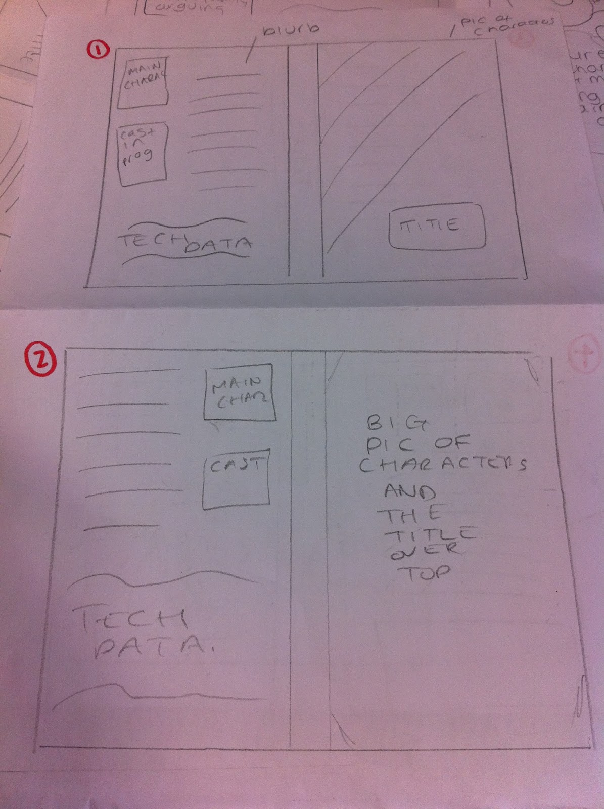 Georgia - Media Coursework : Thumbnail Design Ideas for DVD Cover (hand ...