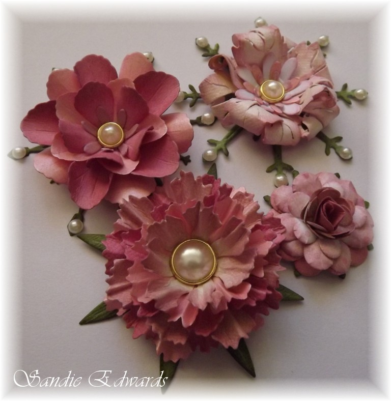 Four Different Flowers - Tutorial - Cheery Lynn Designs Inspiration Blog