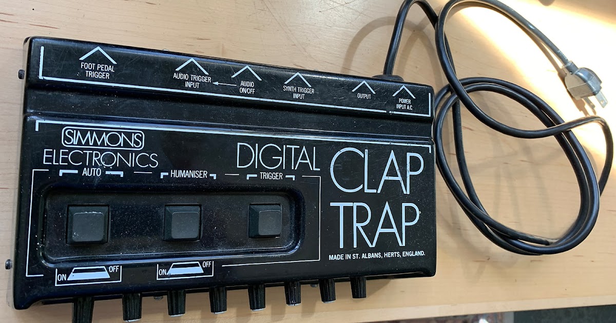 MATRIXSYNTH: Simmons Digital Clap Trap