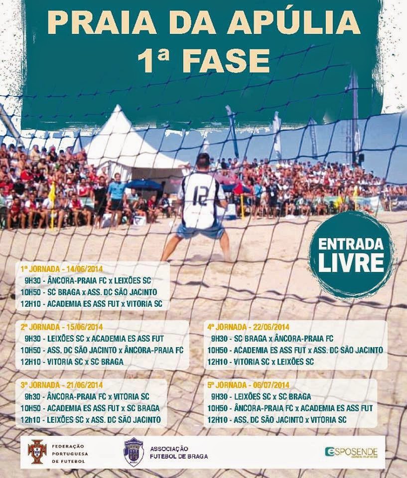 Futebol de Praia: 1ª Fase do Campeonato Nacional joga-se na Praia da ...