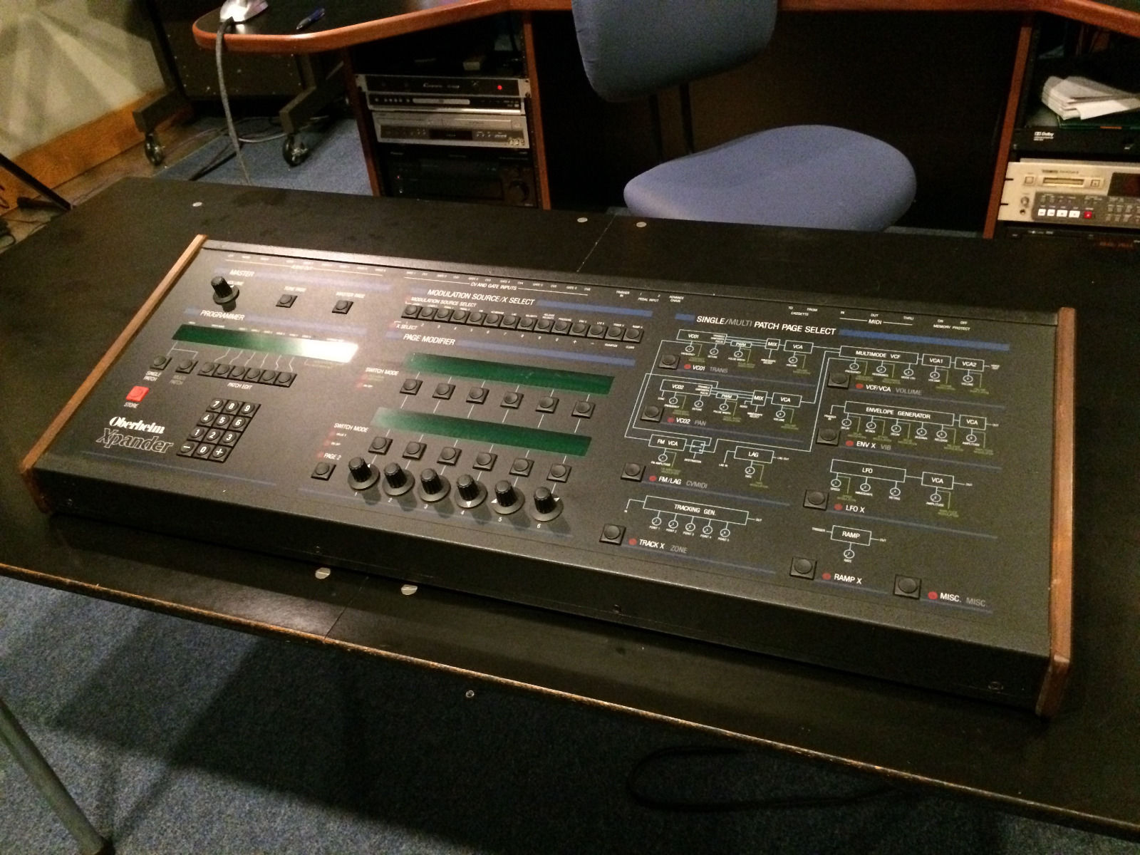 MATRIXSYNTH: Oberheim Xpander Vintage Analog Synthesizer SN G43527