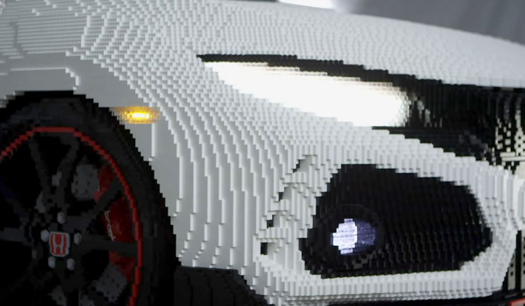 Honda News Spot: Honda cria Civic Type R em Lego