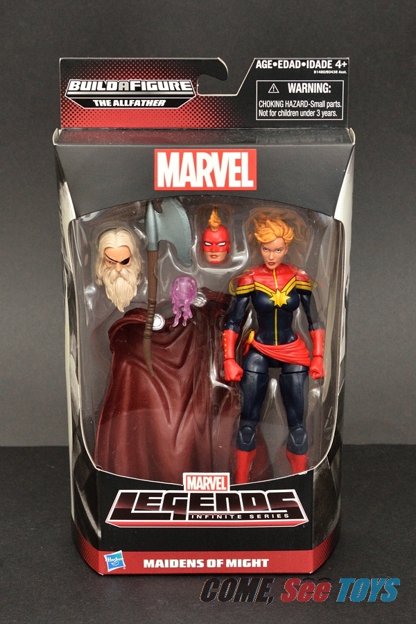 Come, See Toys: Marvel Legends Infinite Series Captain Marvel (Maidens ...