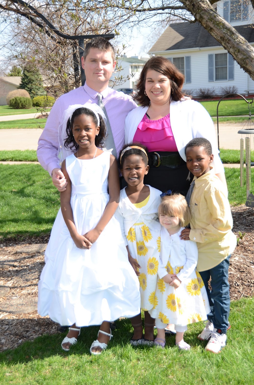 a house full of insanity: Rosie's First Communion