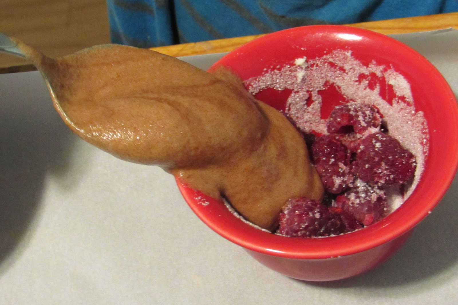 Yankee-Belle Cafe: Dark Chocolate souffle with Raspberries, plus Posadas!