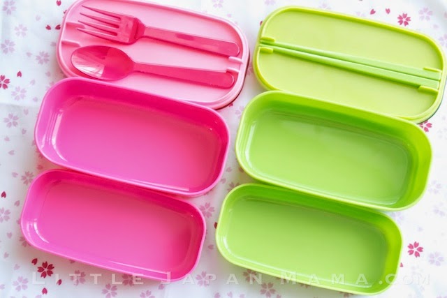 little japan mama : Double Tier Bento Box Set Jewellunch