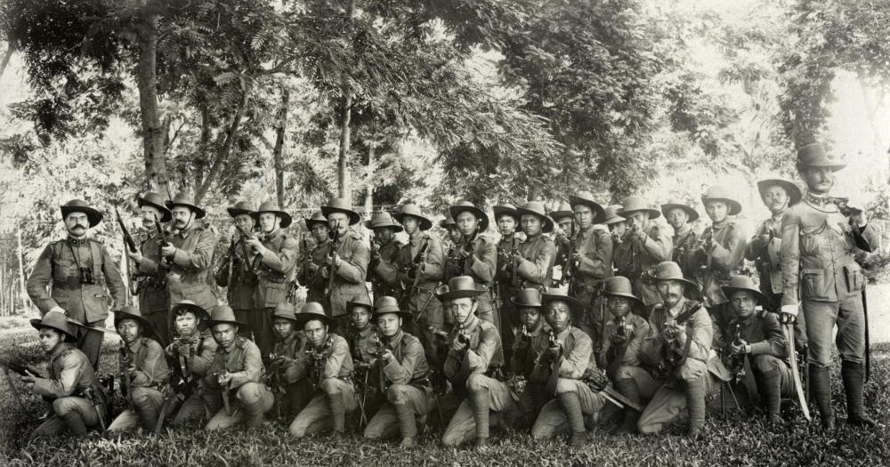 Indonesia Zaman Doeloe: Mobilisasi tentara KNIL di saat Perang Dunia I ...