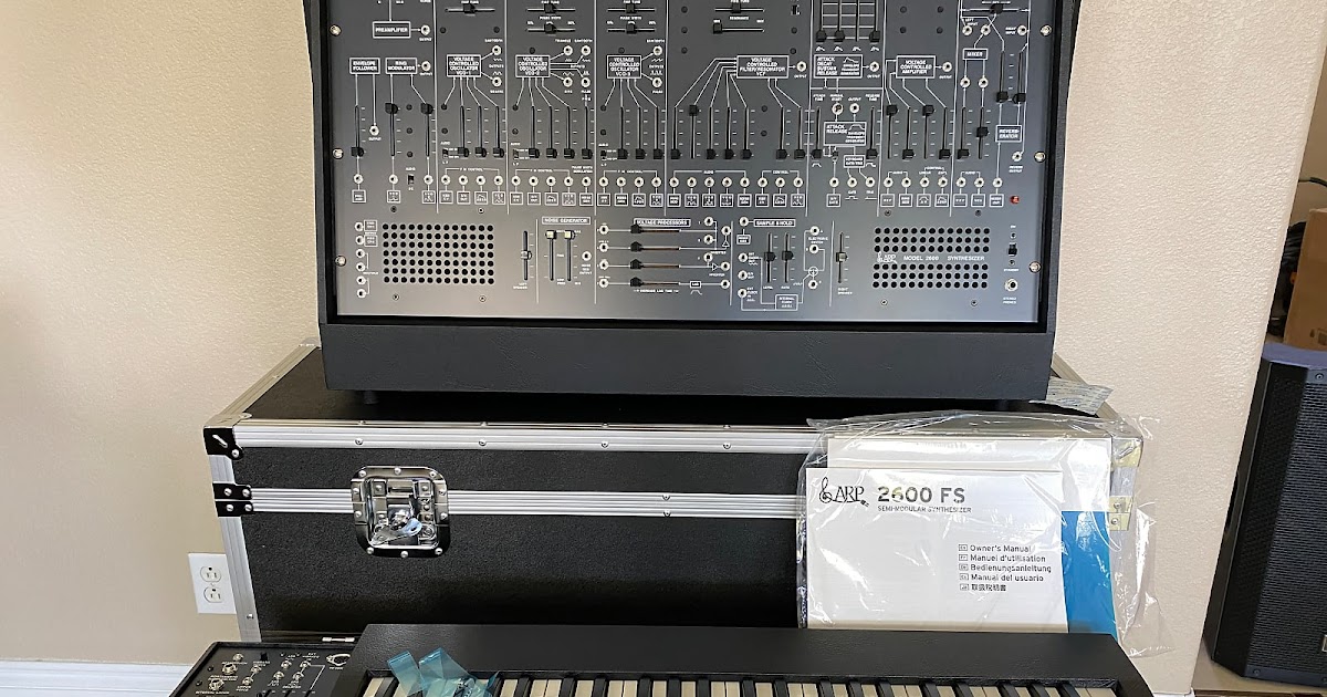 MATRIXSYNTH: Korg ARP 2600 FS Semi-Modular Synthesizer [Los Angeles]